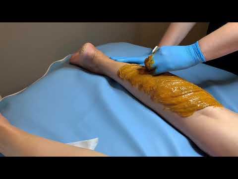 Half Lower Leg Speed Sugaring | Professional Body Sugaring | Esthetician Training