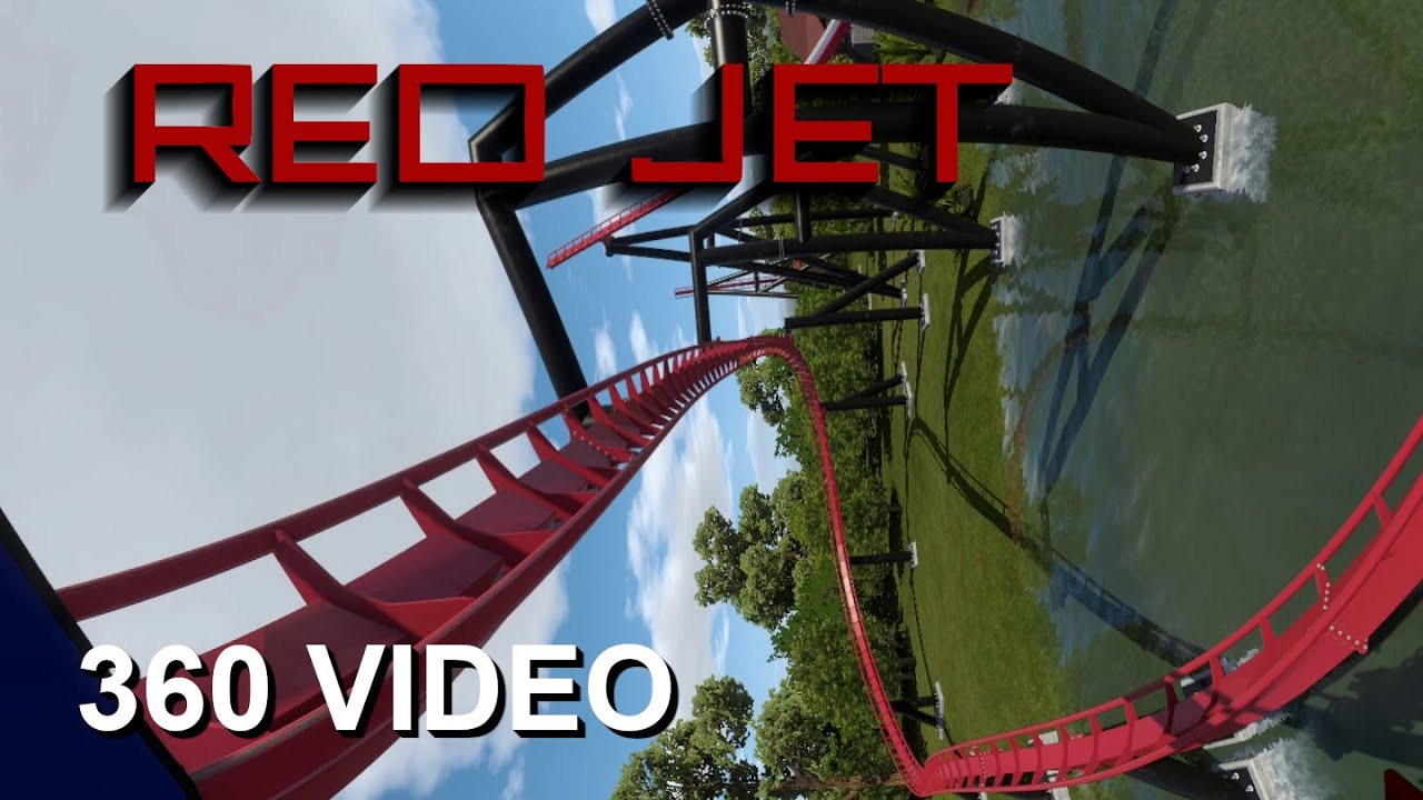 Red Jet POV | 360 VIDEO | FVD++ | No Limits 2 | VR | 4K | 60fps | 3D ...
