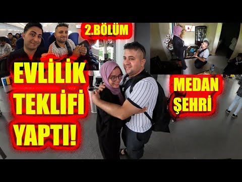 ENDONEZYALI AŞKINA SÜPRİZ EVLİLİK TEKLİFİ YAPTI-AŞK HER SEYE DEGER DEDİ 15 BİN KM YOL GELDİ!