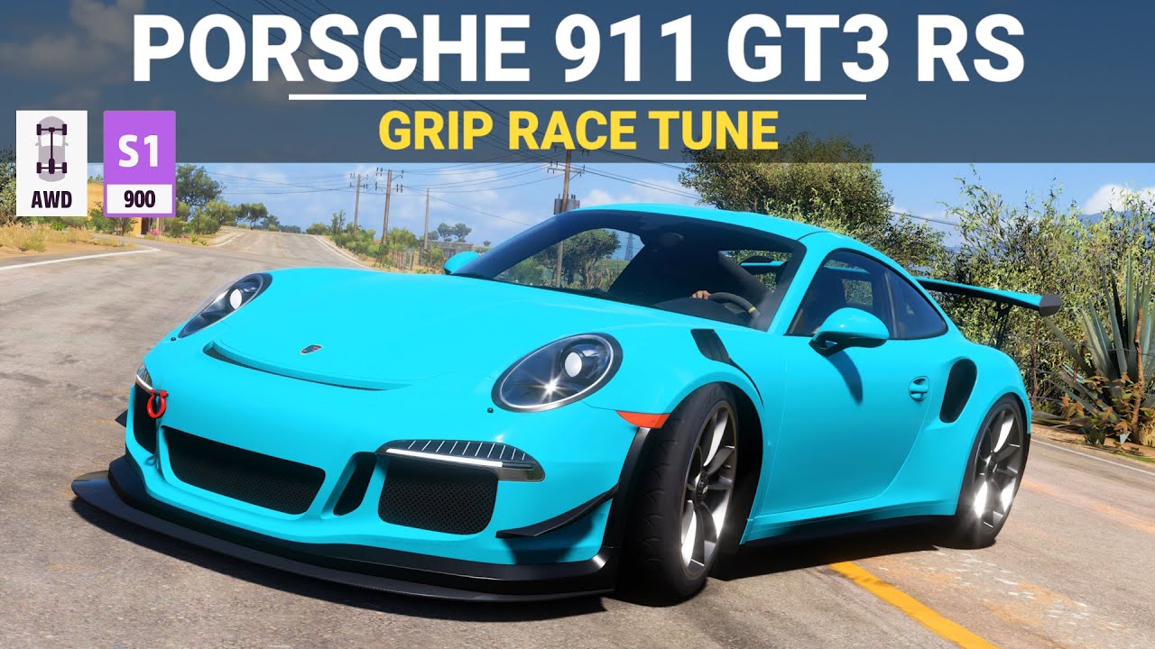 Forza Horizon 5 Tuning - 2016 Porsche 911 GT3 RS - FH5 Grip Race Build ...