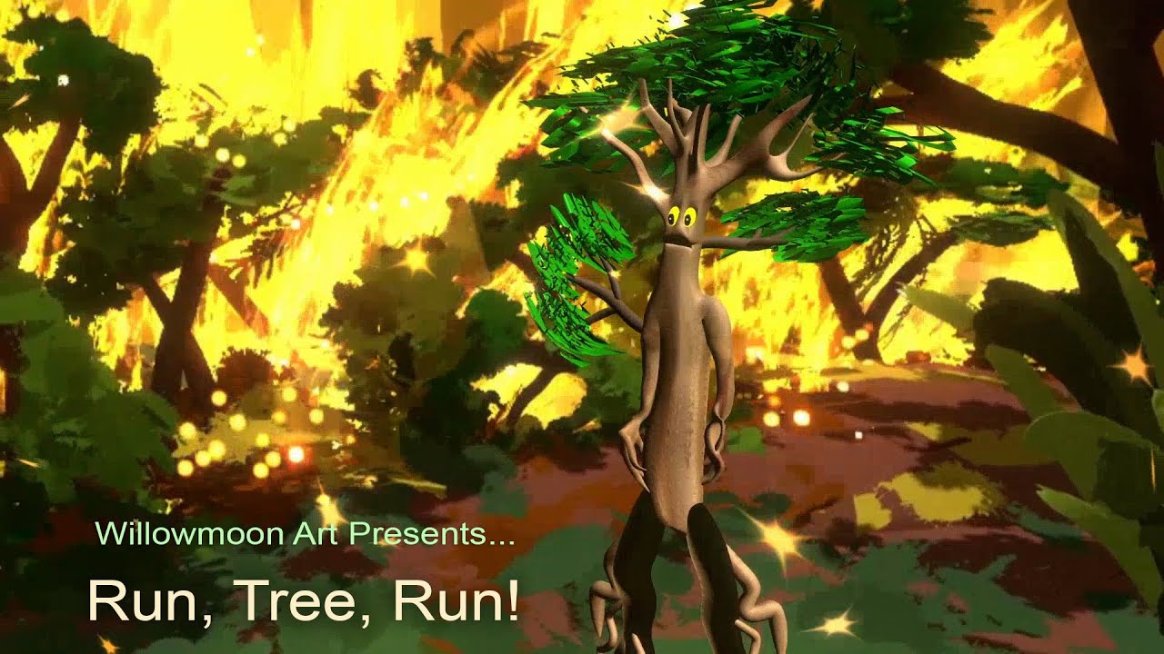 Run, Tree, Run! A Virtual Reality Animation - Animate 3D, Gravity ...