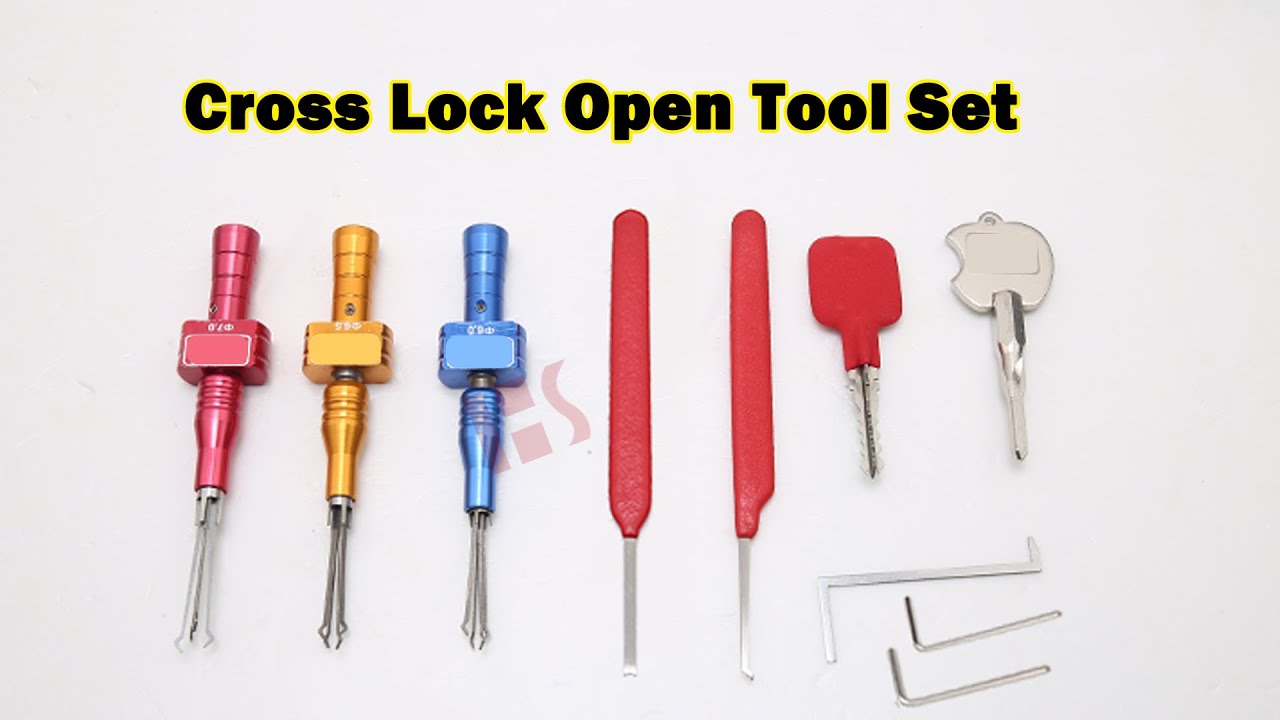 Cross Lock Open Tool Set - YouTube