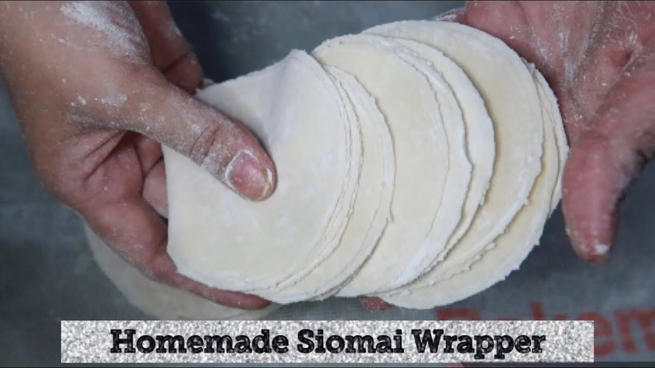 Homemade Siomai Wrapper #Siomai #Siomaiwrapper - YouTube