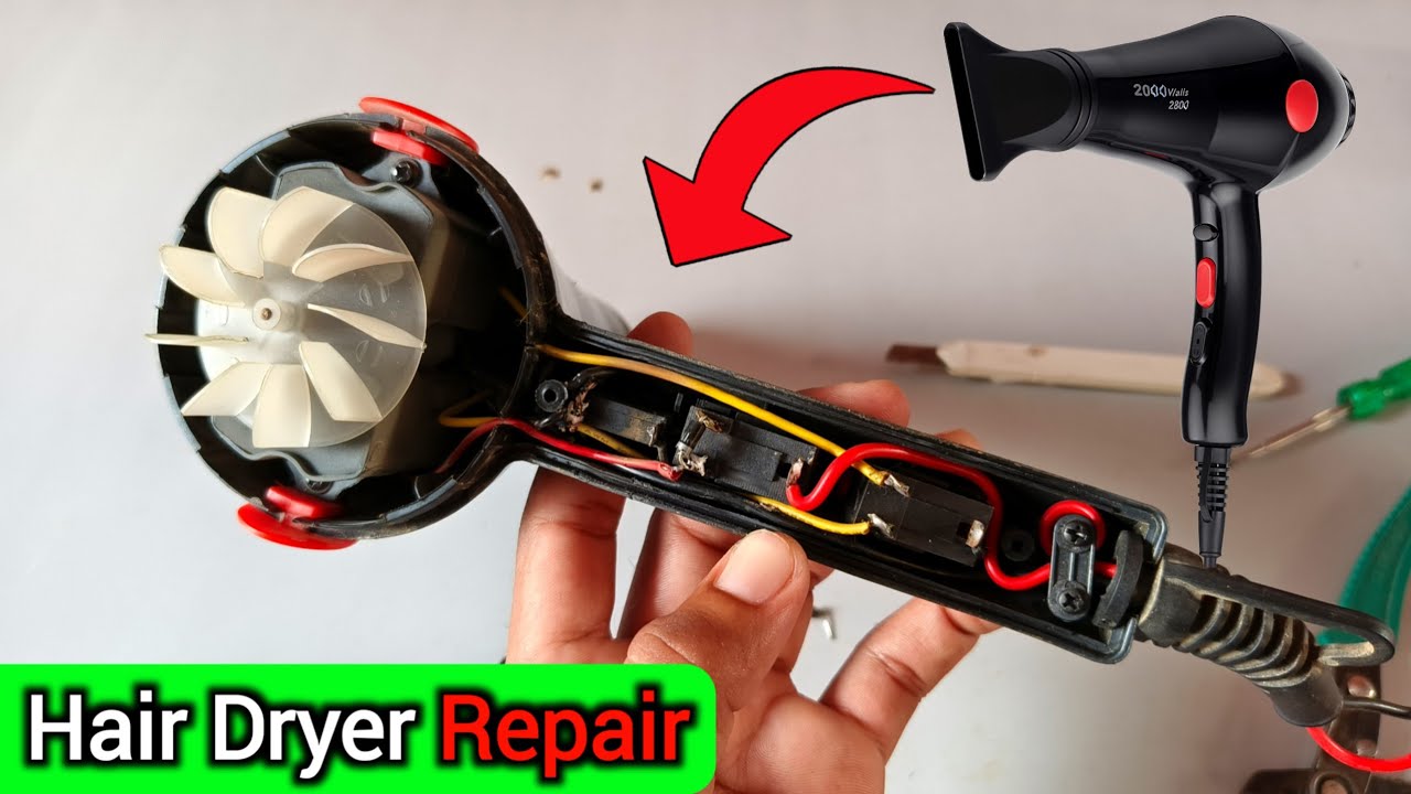 Hair Dryer Repair At Home | How To Repair Hair Dryer At Home | Hair ...