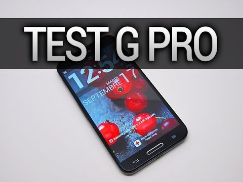 Test du LG (Optimus) G Pro - par Test-Mobile.fr - YouTube
