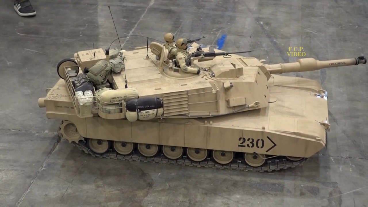 ABRAMS M1 TANK REMOTE - YouTube