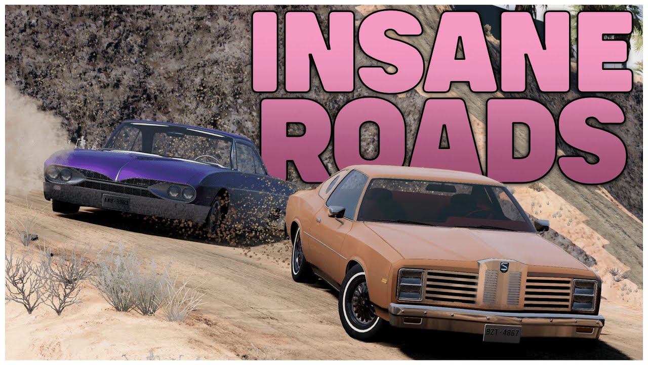 Racing on the MOST Insane Roads in BeamNG - YouTube
