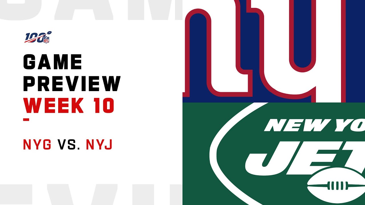 New York Giants vs New York Jets Week 10 NFL Game Preview - YouTube