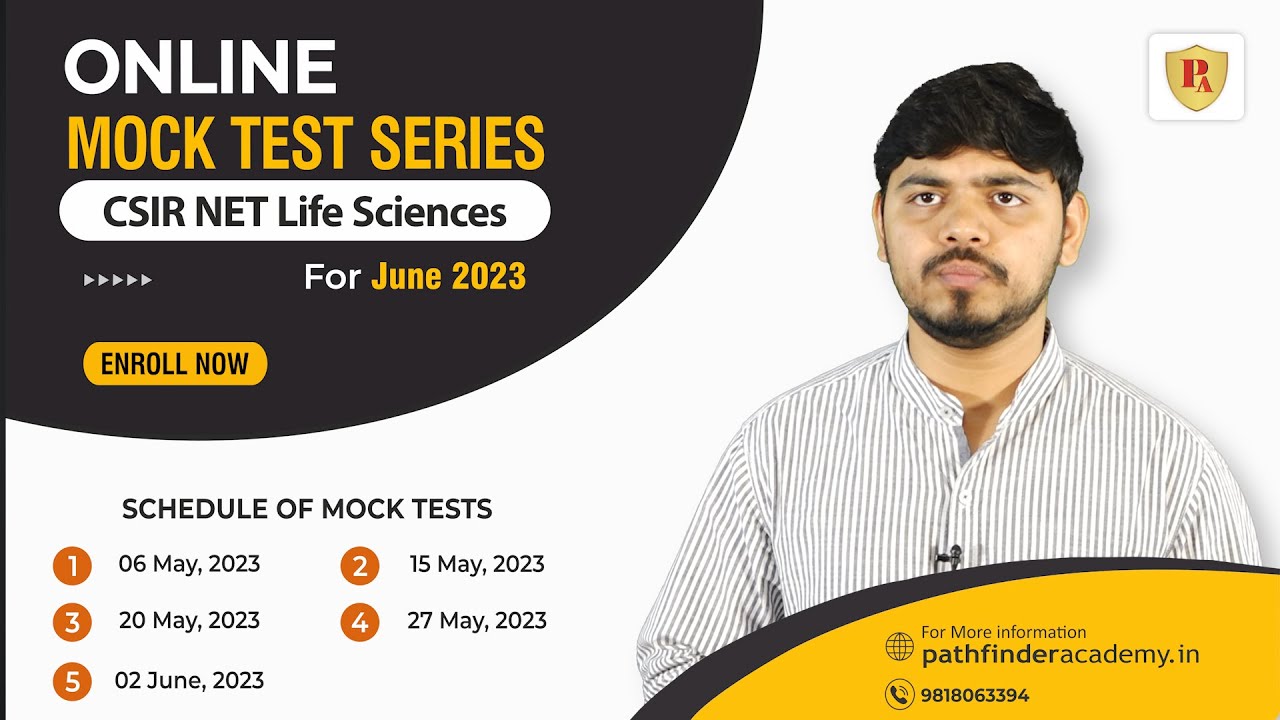 CSIR NET Life Sciences Online Mock Test Series for June 2023 ...