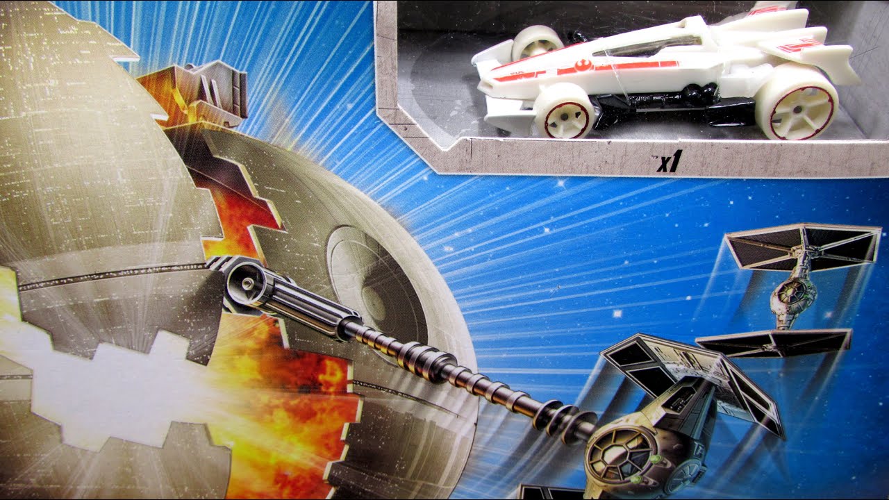 Death Star Battle Blast Track Set - Star Wars - Hot Wheels - Mattel ...