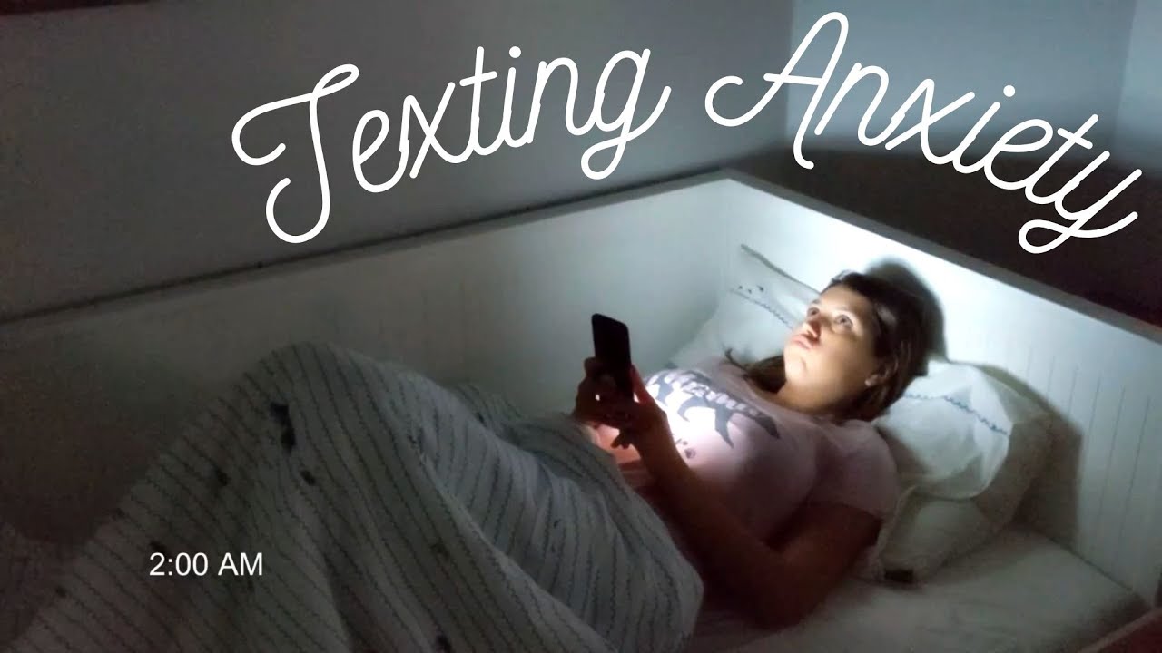 How to manage texting anxiety - YouTube