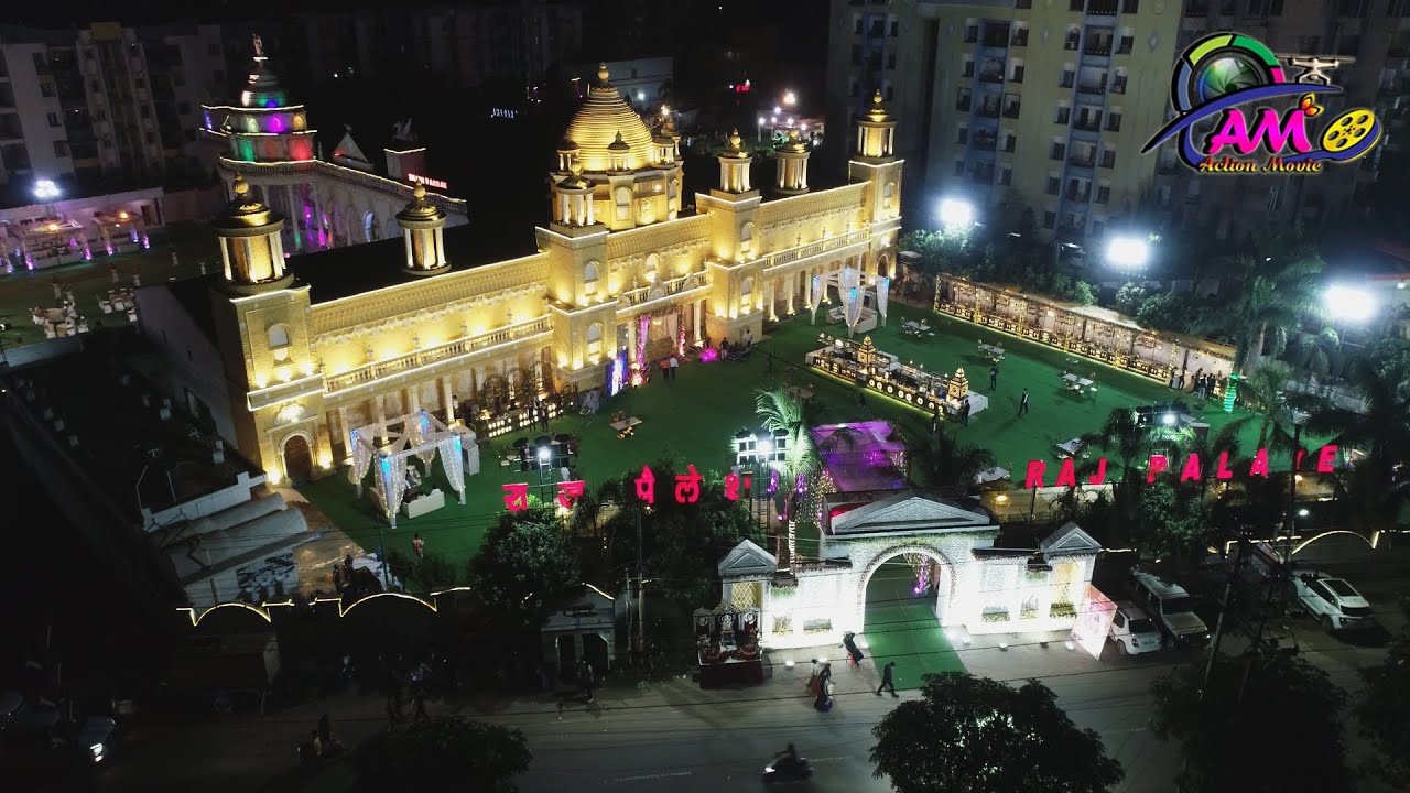#RAJ PALACE BANQUET HALL DRONE# - YouTube