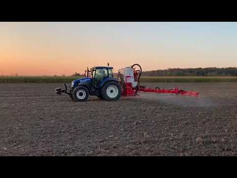 New Holland T5.115 HD + Gaspardo Tempo 1200