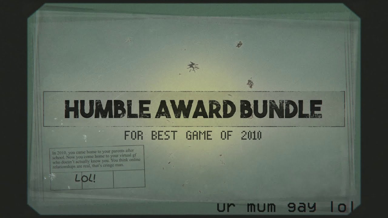 Humble Award Bundle - 2020 Vidya Gaem Awards - YouTube