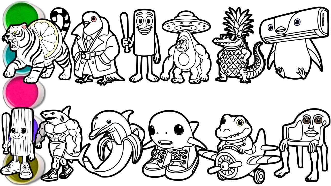 Draw Weird & Iconic Italian Meme Characters in 30 Minutes! Tigrulli ...