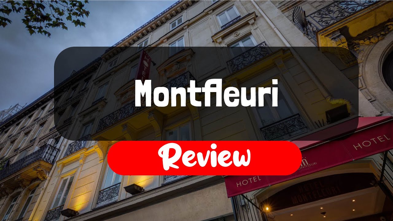 Montfleuri Review - Is This Paris Hotel Worth The Money? - YouTube