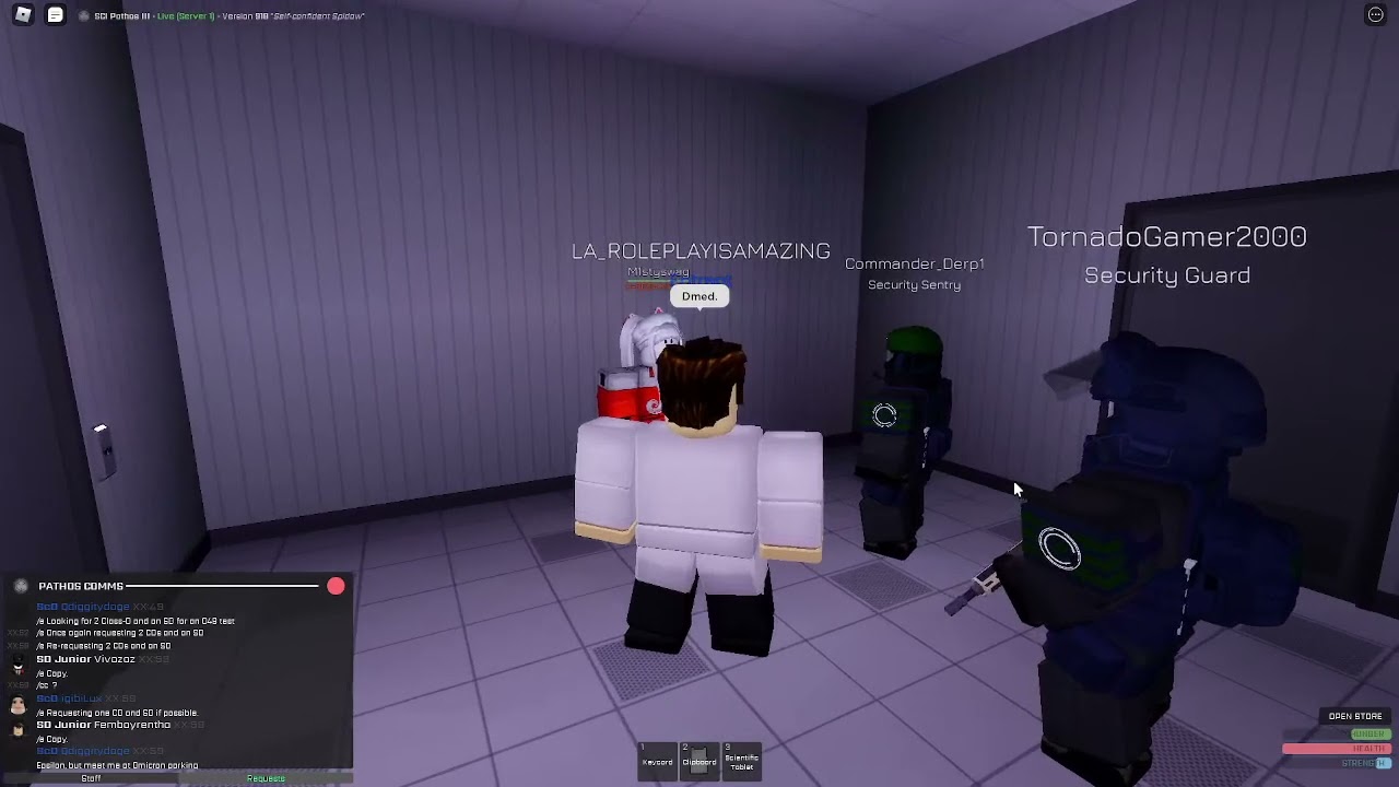 SCP-294, and SCP-500 Test. Pathos Roblox. - YouTube