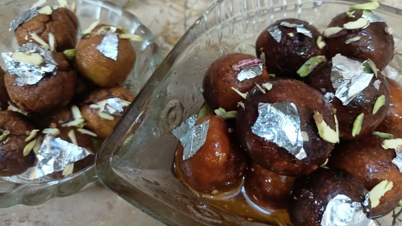 2 types Of Gulab Jamun 🟤 - YouTube