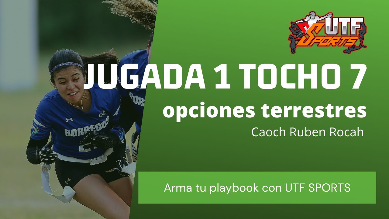 Jugada 1 tocho bandera 7🏈🏈 Super Tochera 👌 ARMEMOS EL PLAYBOOK football ...