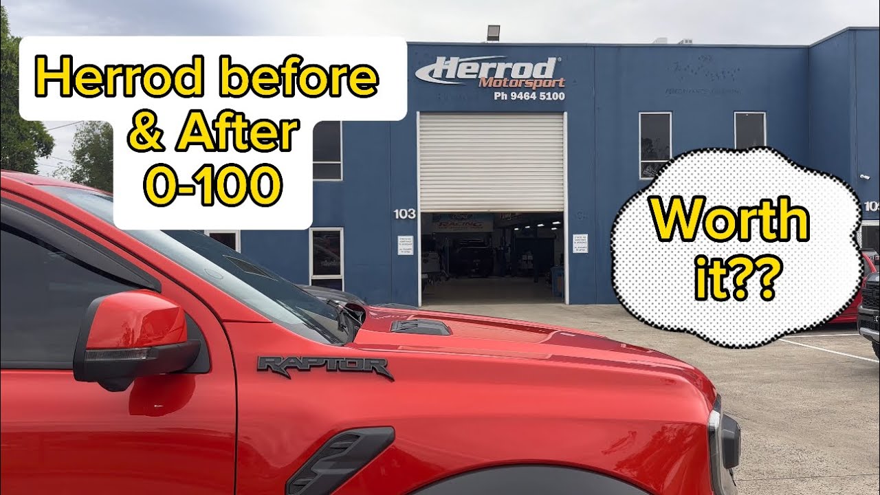 Herrod Performance Test | Ford Raptor 0-100 Before & After | Is It ...
