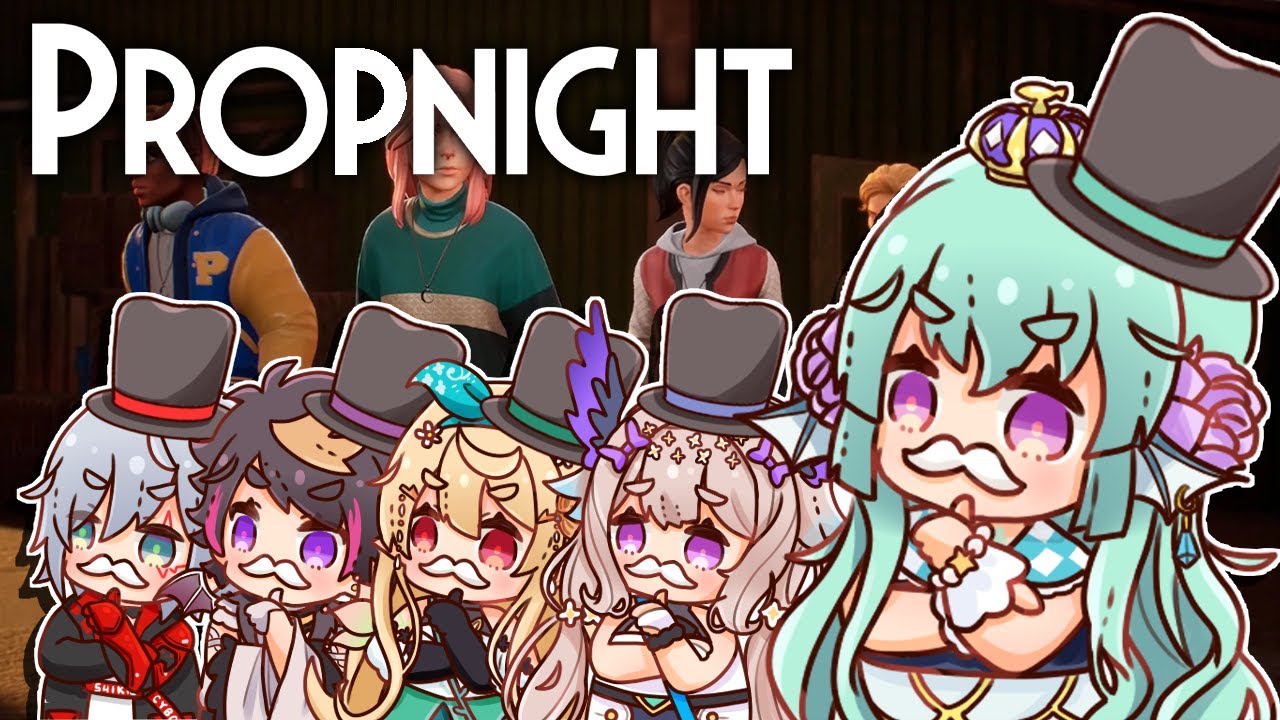 【PROP NIGHT】 First time playin! 【NIJISANJI EN | Finana Ryugu】 「Collab ...