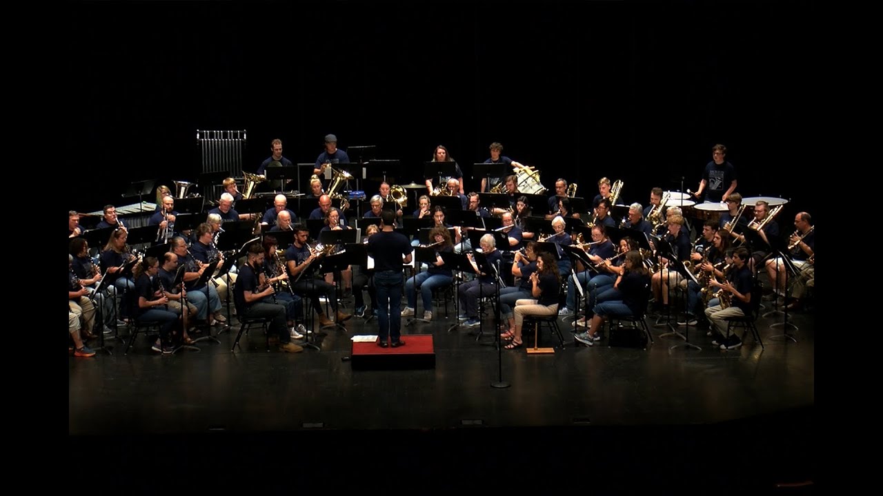 JC Community Concert Band Summer Music on the Patio Sheffer Music Hall ...