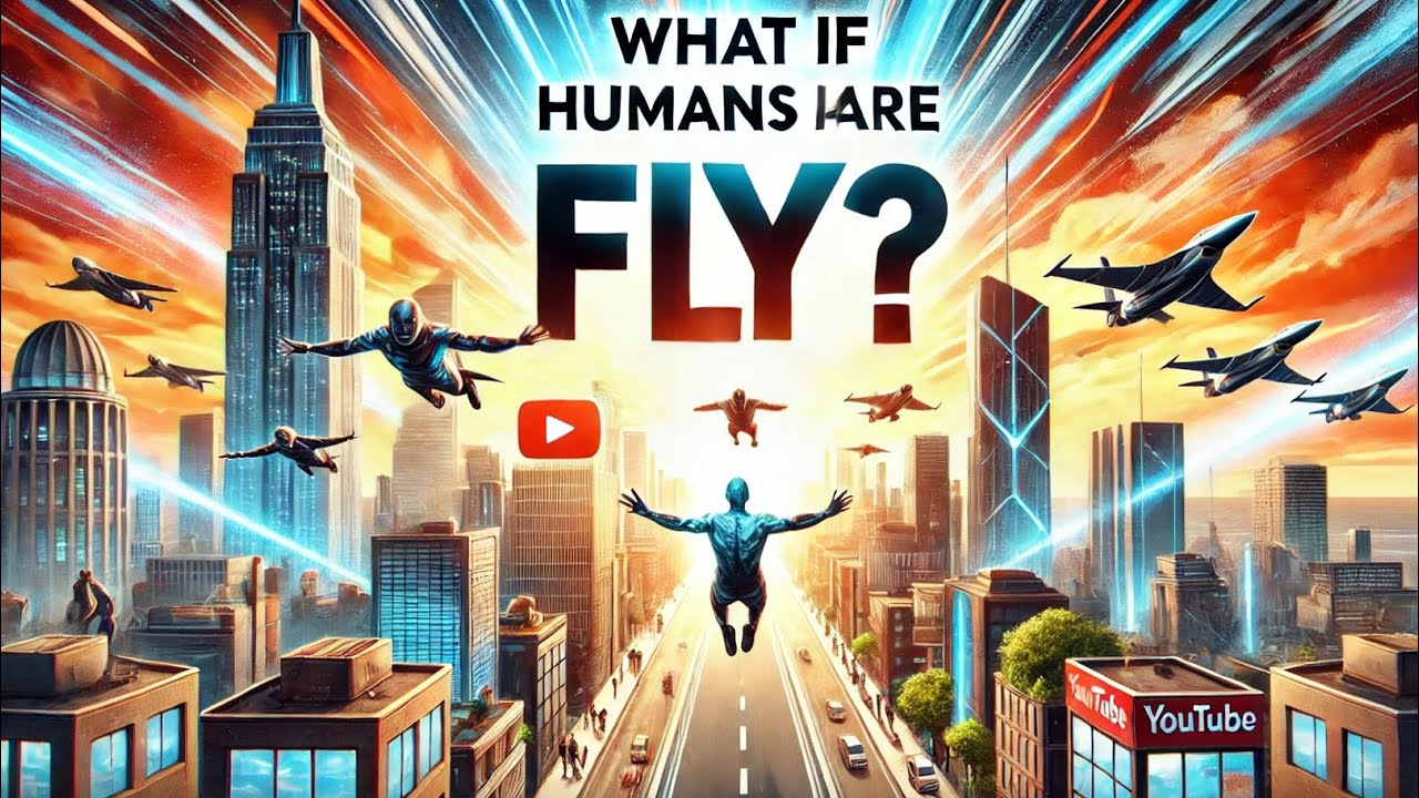 क्या होगा अगर इंसान उड़ सकते? “What if humans could fly?” - YouTube