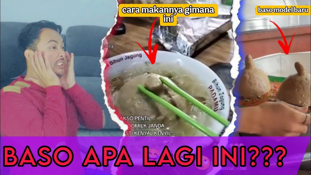 REACTION MEME ][ MAKAN BASO SIANG-SIANG ENAK YA - YouTube