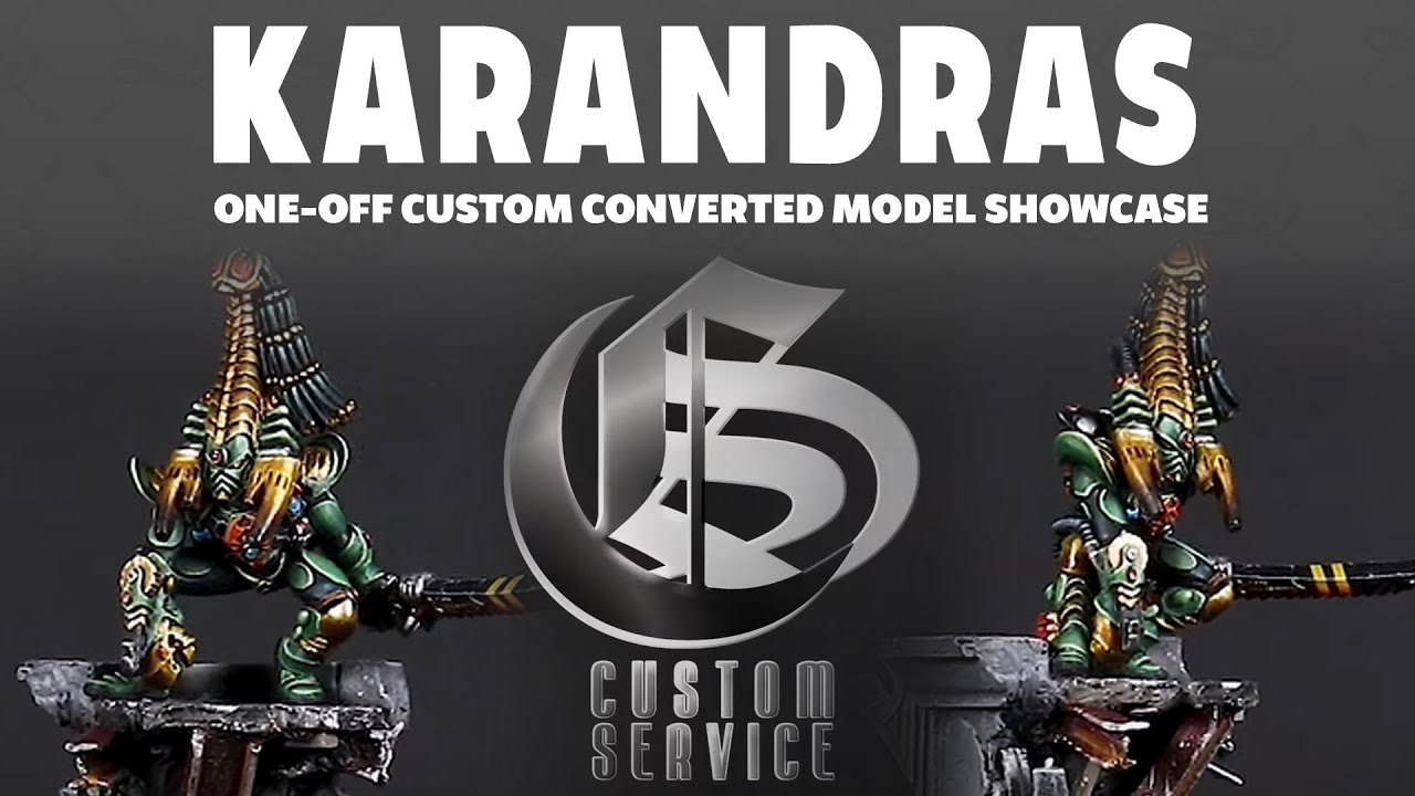 CUSTOM Phoenix Lord Karandras Conversion Miniature Painting Showcase ...