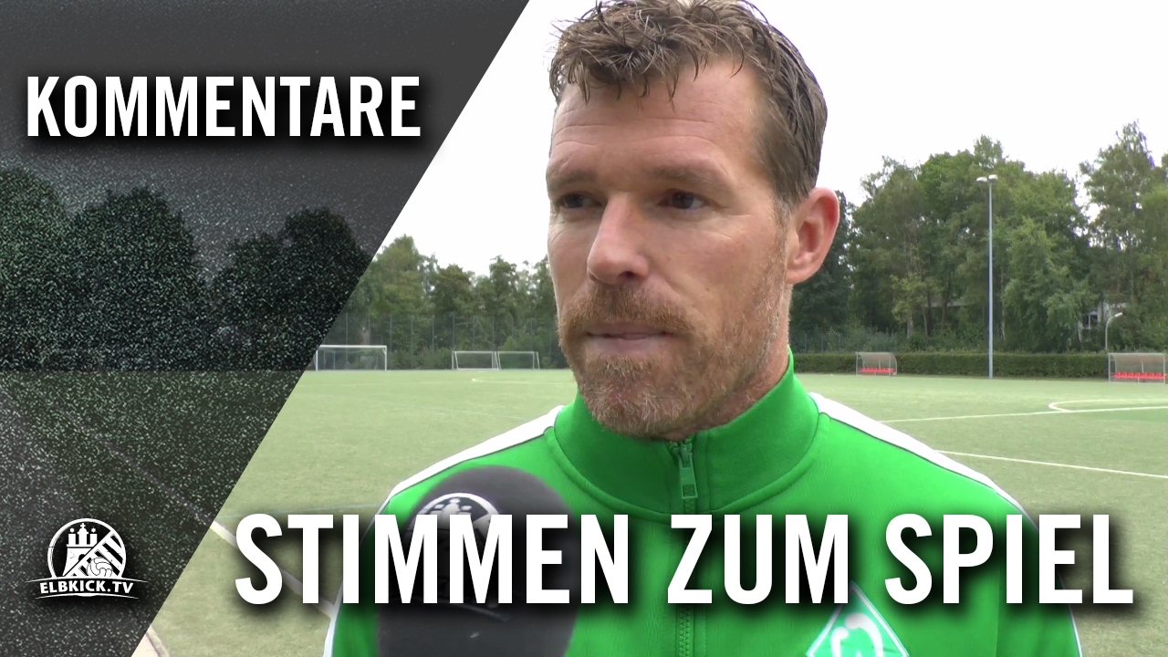 Die Stimmen zum Spiel (Niendorfer TSV - SV Werder Bremen, U17 B ...