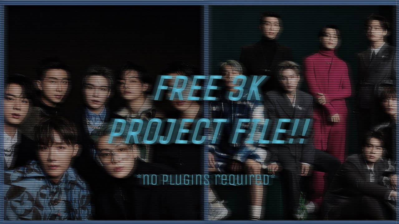 free ae project file for 3k!! *no plug-ins required* - YouTube