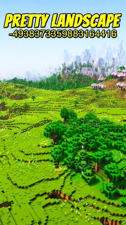 🌍 [1.21.4] SEED 205 - PRETTY LANDSCAPE (PC JAVA Edition) #shorts - YouTube