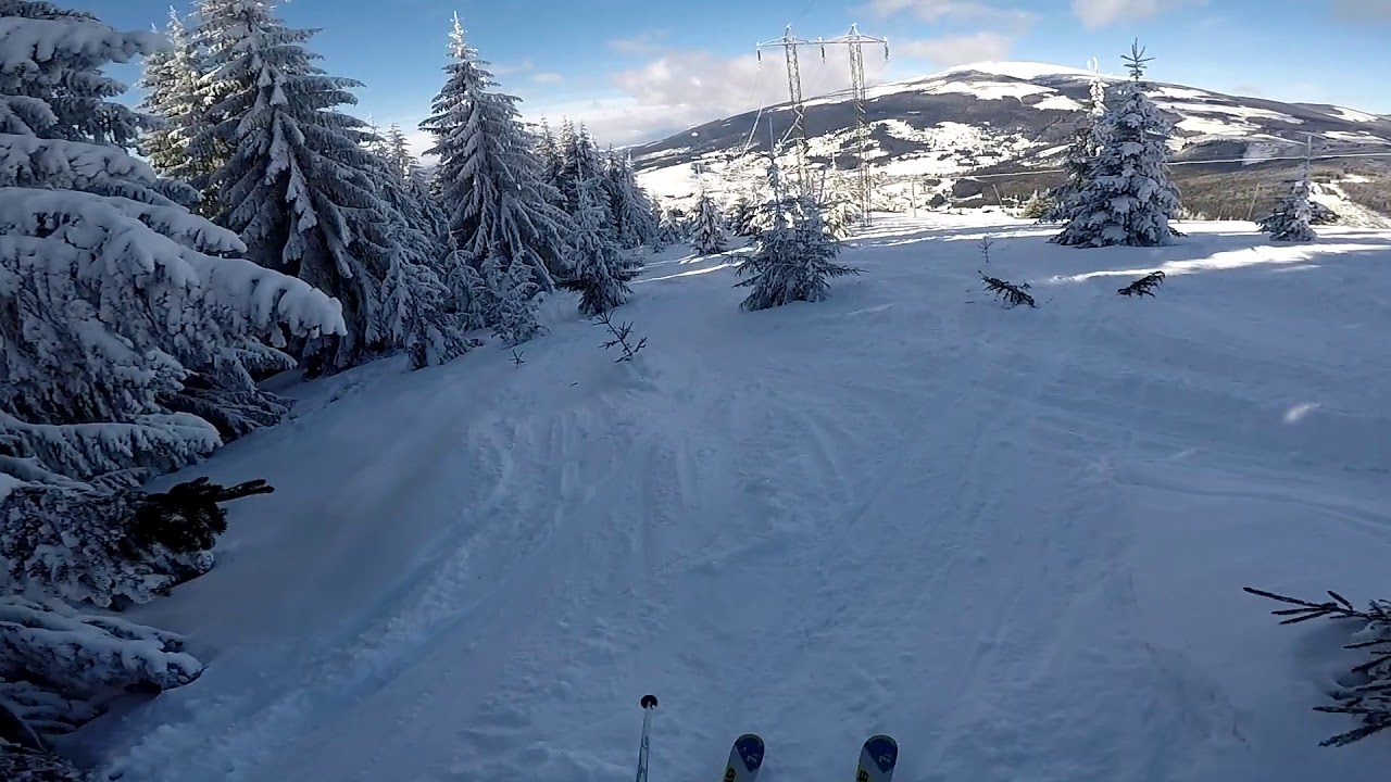 SKI Telgárt -Tresník, Skiing 2018 #1 - YouTube