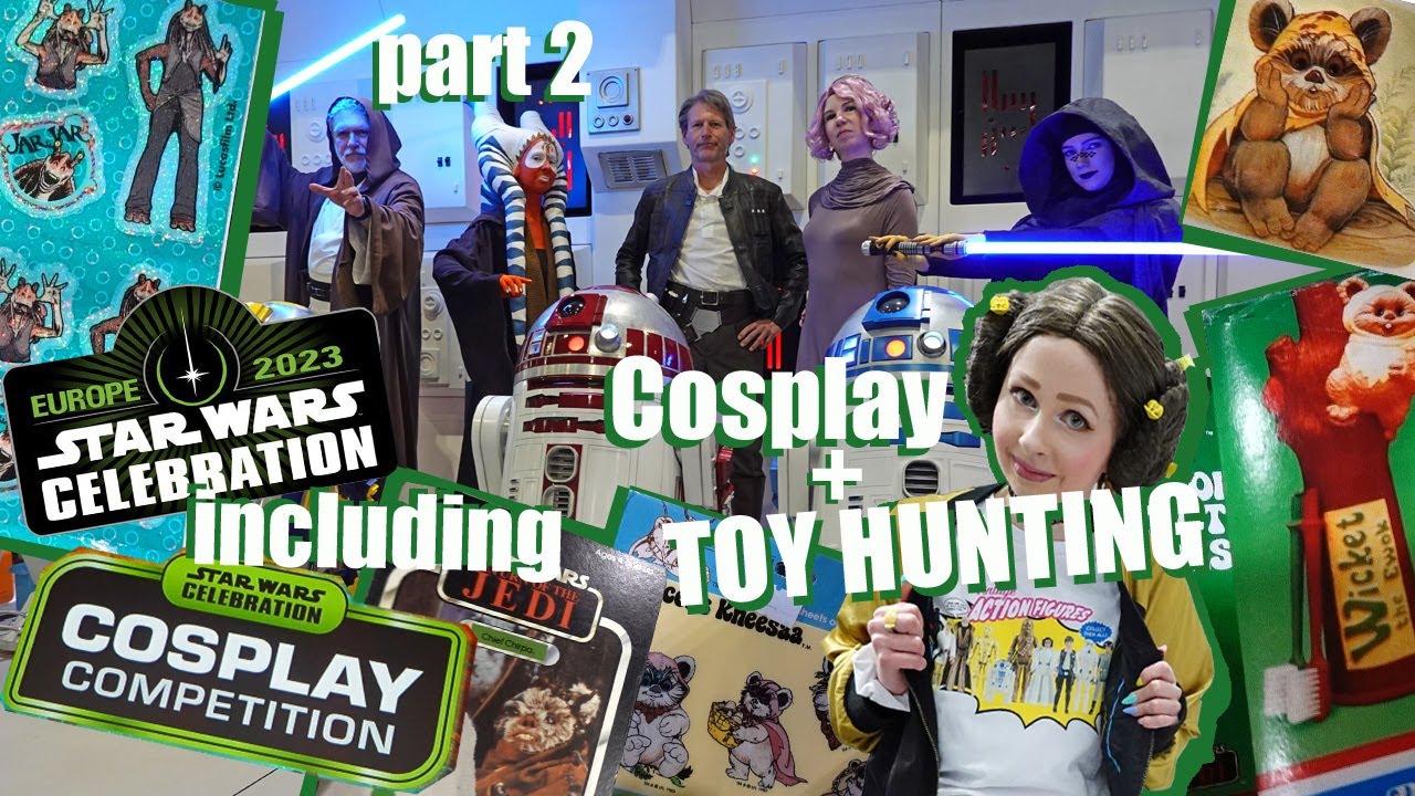 STAR WARS Celebration Europe 2023 London Sunday + Monday - Cosplay ...
