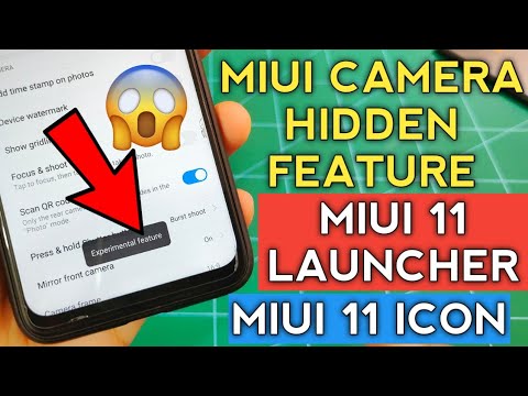 Miui 11 Enable Hidden Camera Settings, Miui 11 Launcher, Miui 11 Icon ...