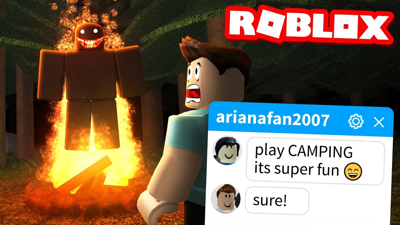 My Fans TRICKED ME Into Playing This Roblox Game Camping Camping