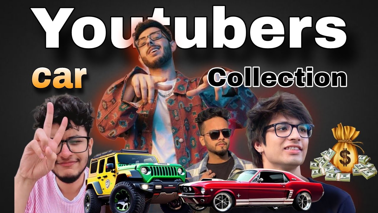 Top 10 Youtubers New Car Collection | Uk07Rider, GamerFleet, Sourav ...