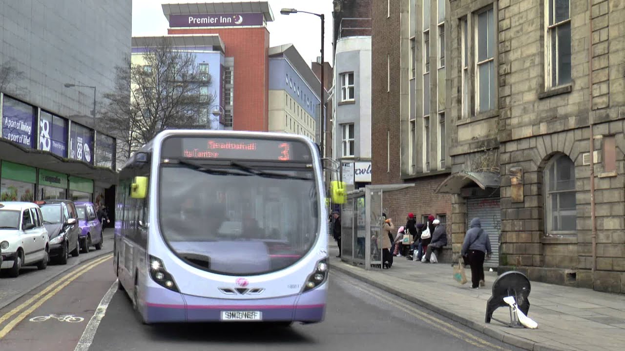 BUSES IN SHEFFIELD JAN 2016 - YouTube