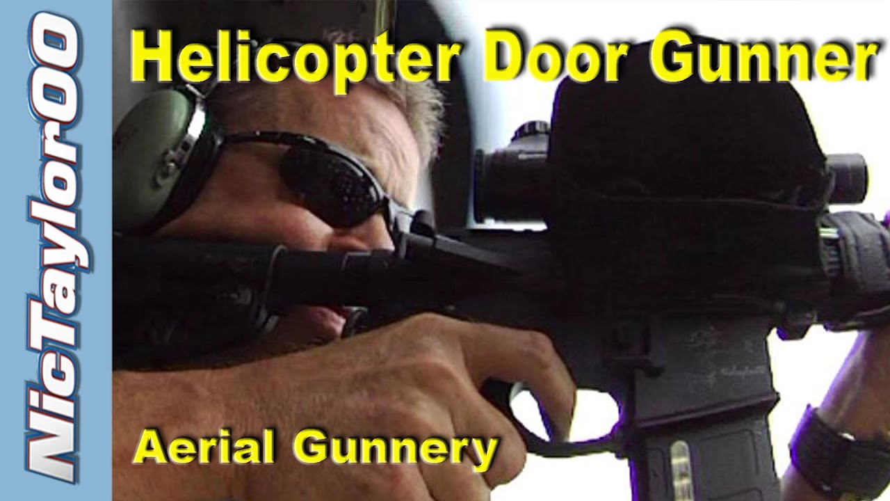 Shooting from a Helicopter "Practice for Aerial Hunting" - Aerial ...
