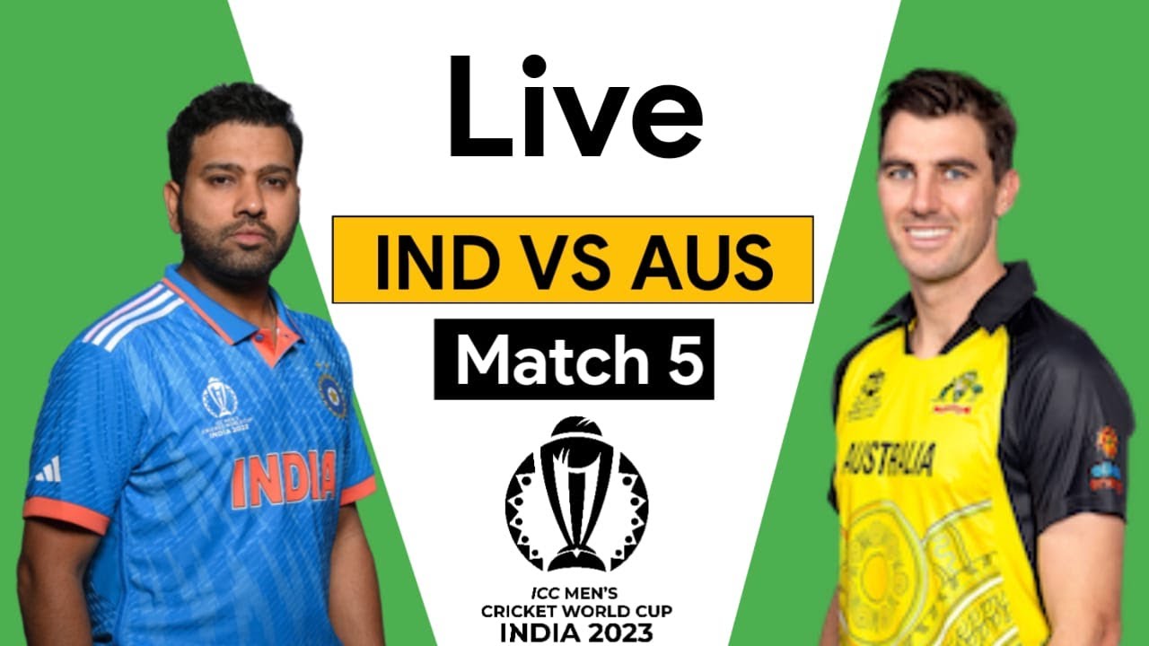 Live: India Vs Australia | World Cup 2023 | IND vs AUS 2023 2nd Inning ...