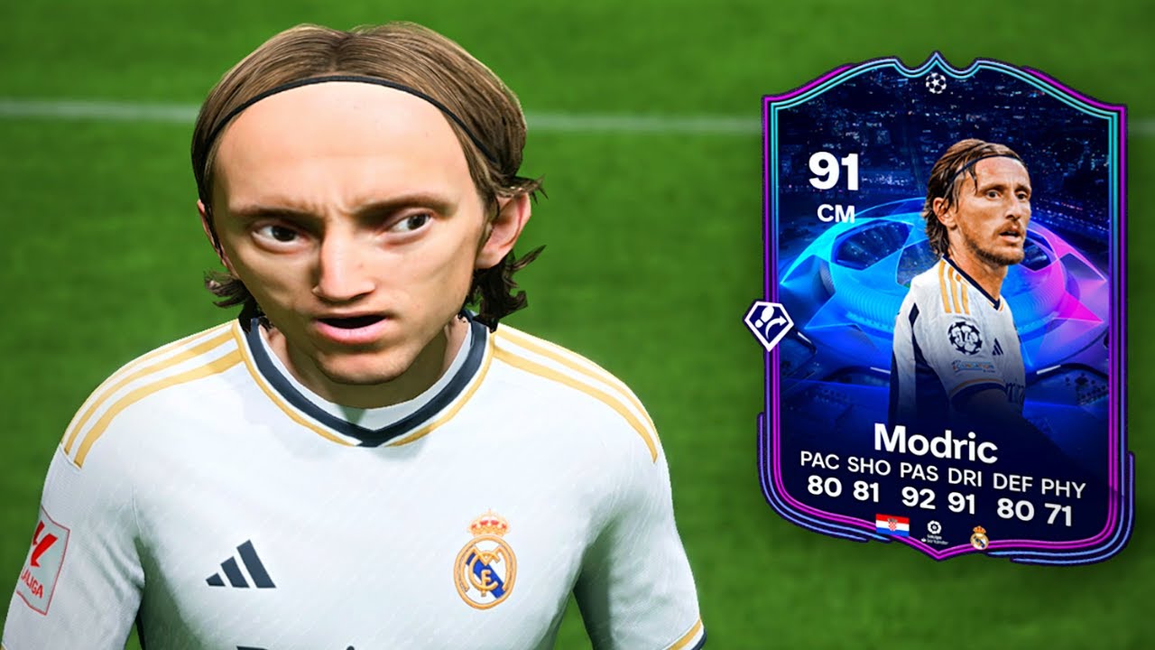 I Used *RTTK MODRIC* In FC 24 - YouTube