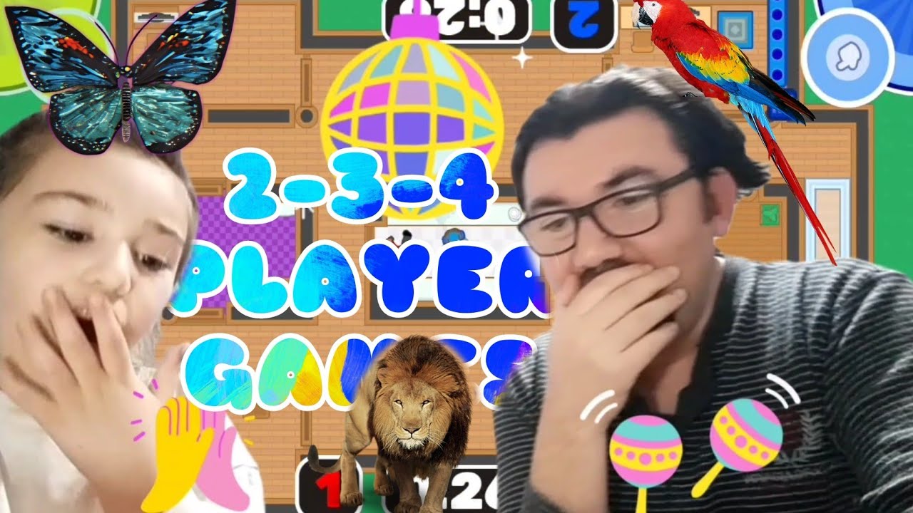 2-3-4 PLAYER GAMES OYNADIK MÜTHİŞ EĞLENCELİ | WE PLAYED 2-3-4 PLAYER ...