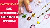 Синель. Как вышивать синелью. Виды синели. Как пришить синель - YouTube