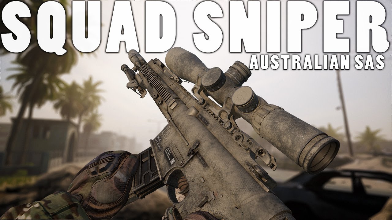 AUSTRALIAN SAS COMBAT MARKSMAN - Squad HK417 Sniper Gameplay - YouTube