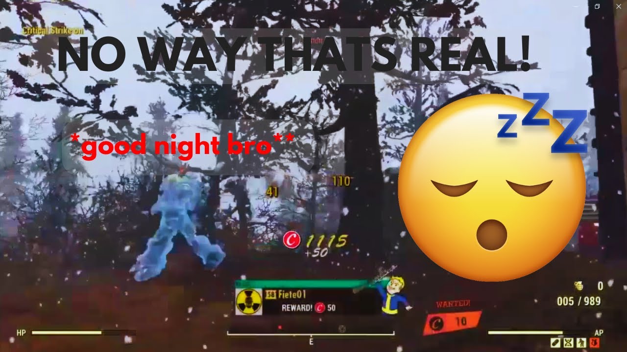 Lord Skeezy Tests His Powerful PVP/PVE Build in Fallout 76! - YouTube