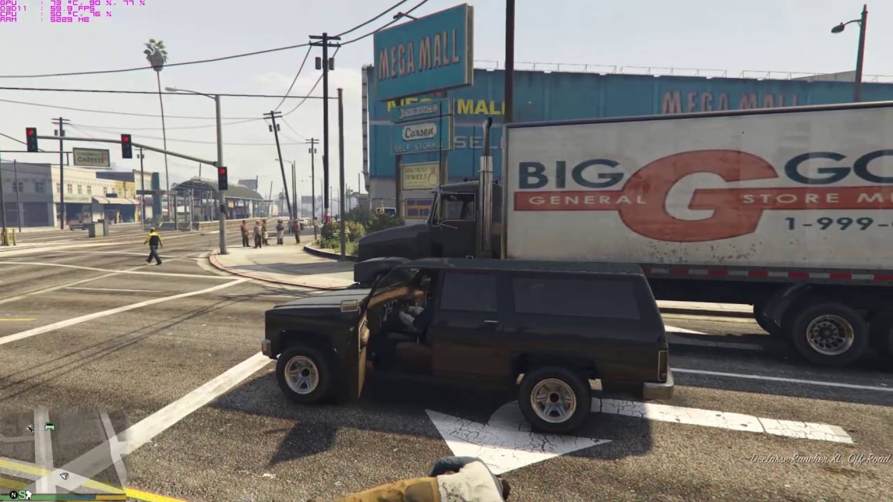 GTA V Gameplay on GTX 780 - YouTube