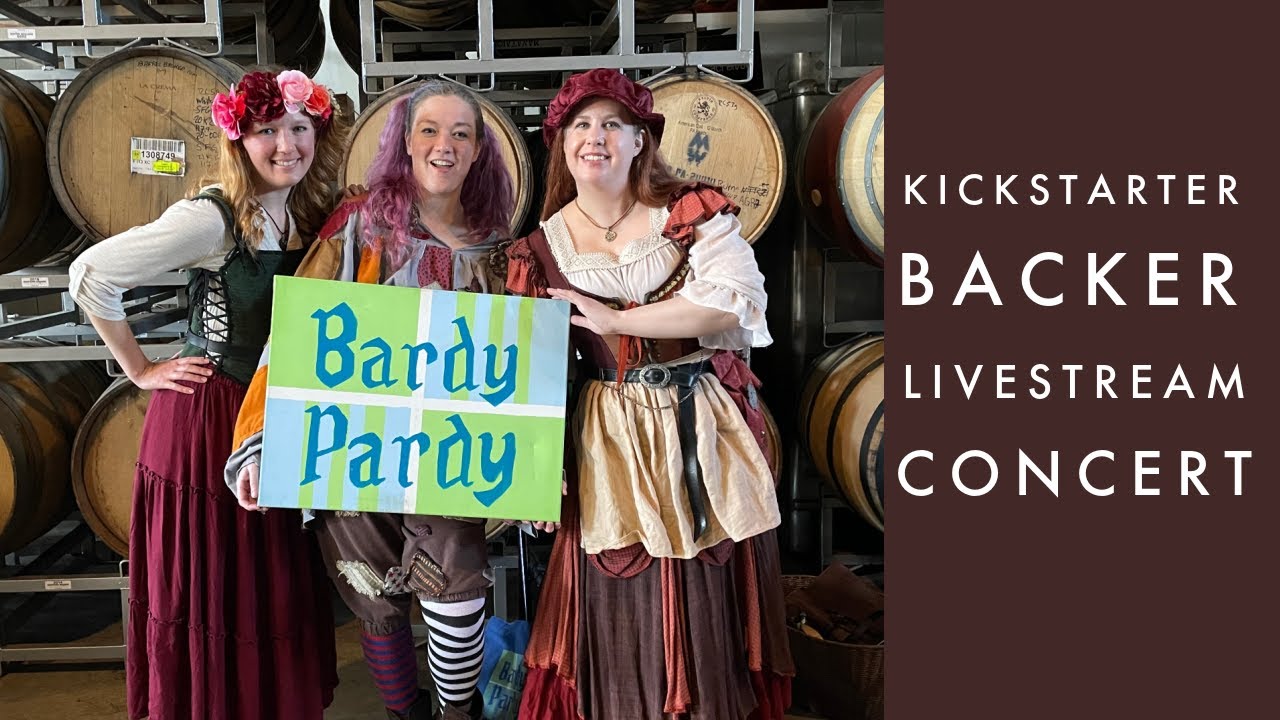 Bardy Pardy Kickstarter Backer Livestream - Feb 2022 - YouTube