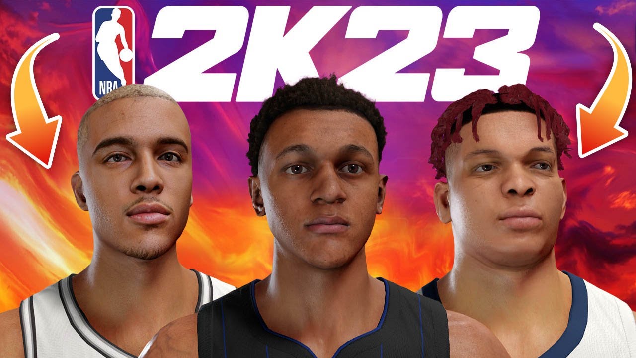 NBA 2K23 Face Scan Rookies | Cyberface Mods - YouTube
