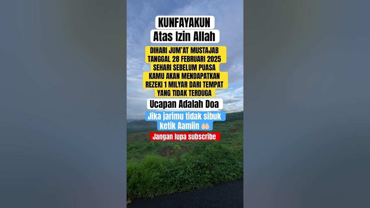 Bersyukurlah.! hari ini akan ada rezeki besar untuk mu 🤲🏻 - YouTube