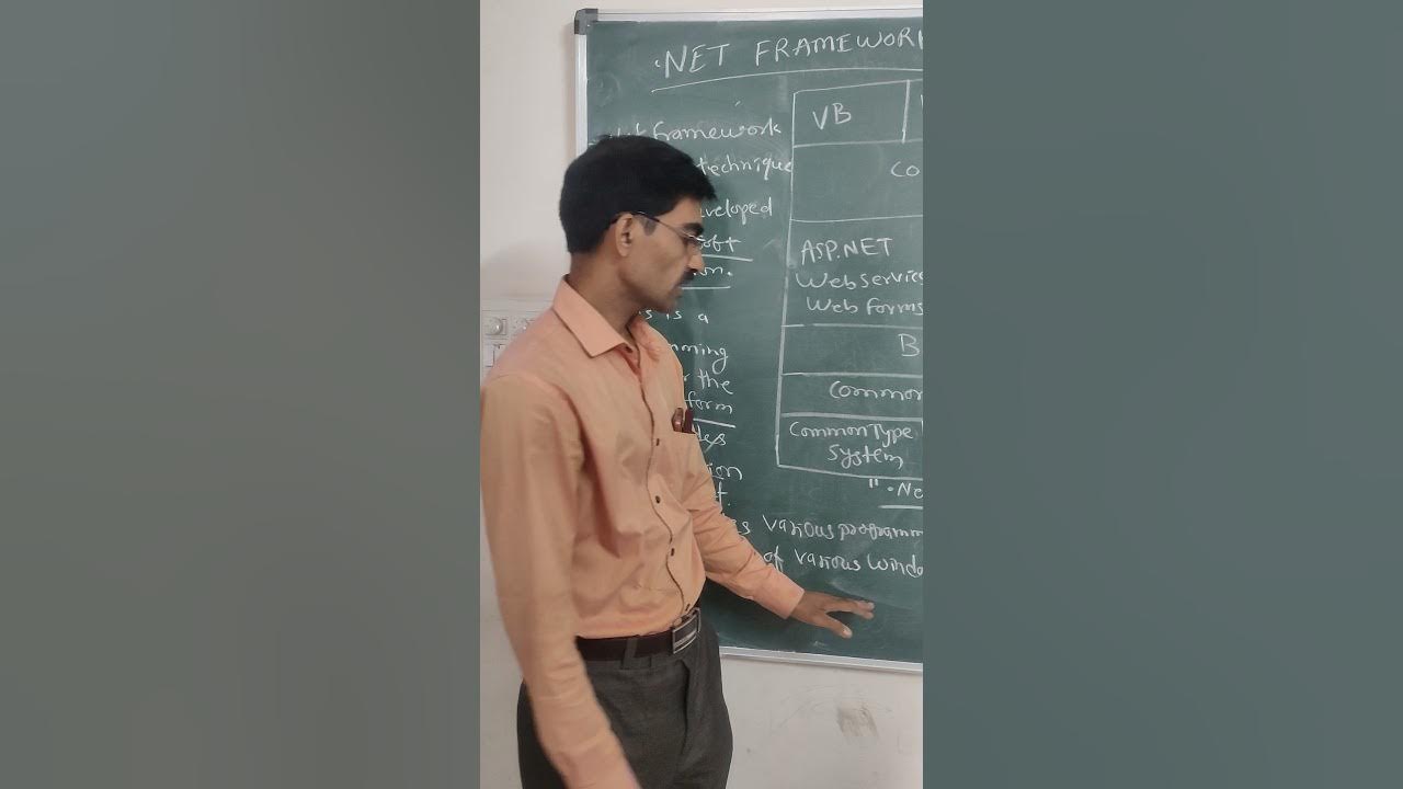 VB.Net framework architecture by d.kesharwani sir - YouTube